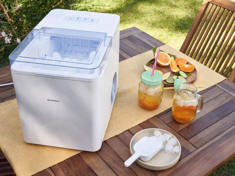 SILVERCREST® Eiswürfelmaschine »SEMK 105 B2«, 12 kg - Schnäppo - Schnäppchen Portal